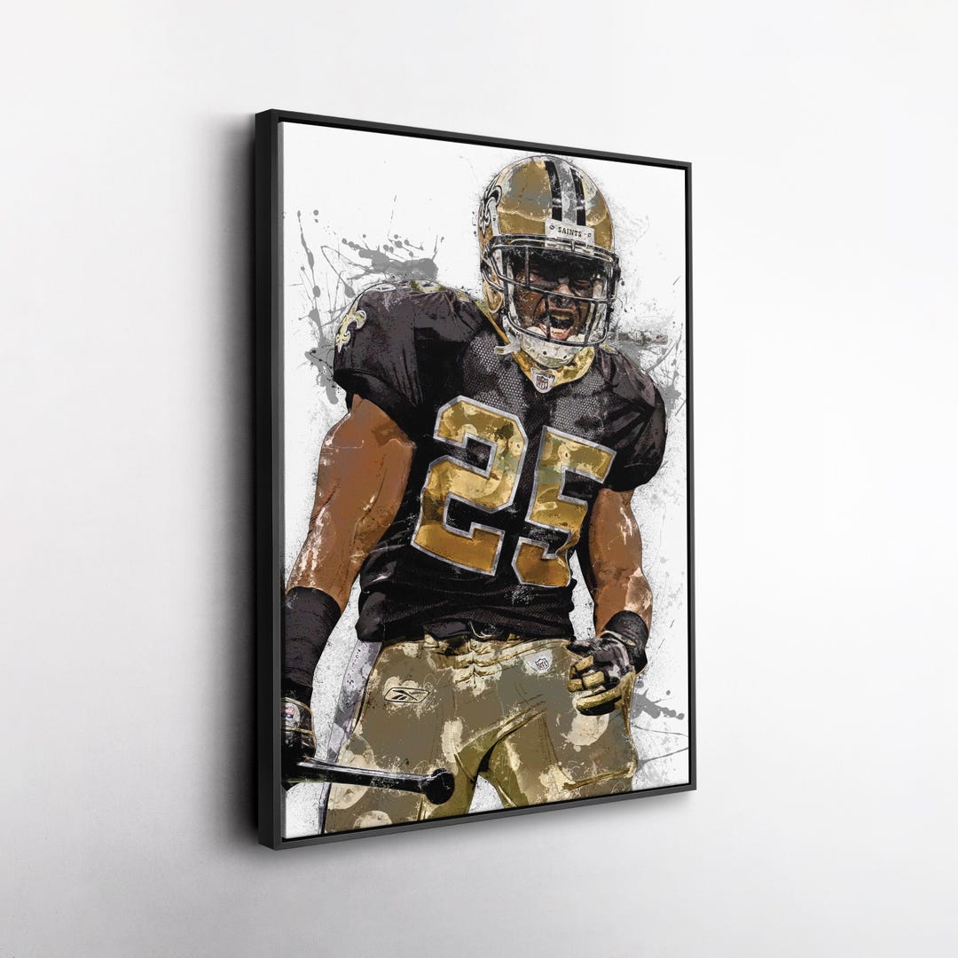 Reggie Bush New Orleans Saints Canvas Print NFL Football Wall Art ...
