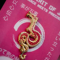 Samurai Cat Hard Enamel Pin / Calico, Japan, Japanese, Katana, Sword ...