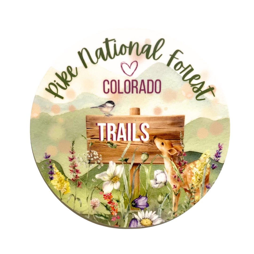 Colorado Sticker / Hiking / Trails / Pikes Peak / Colorado Springs ...