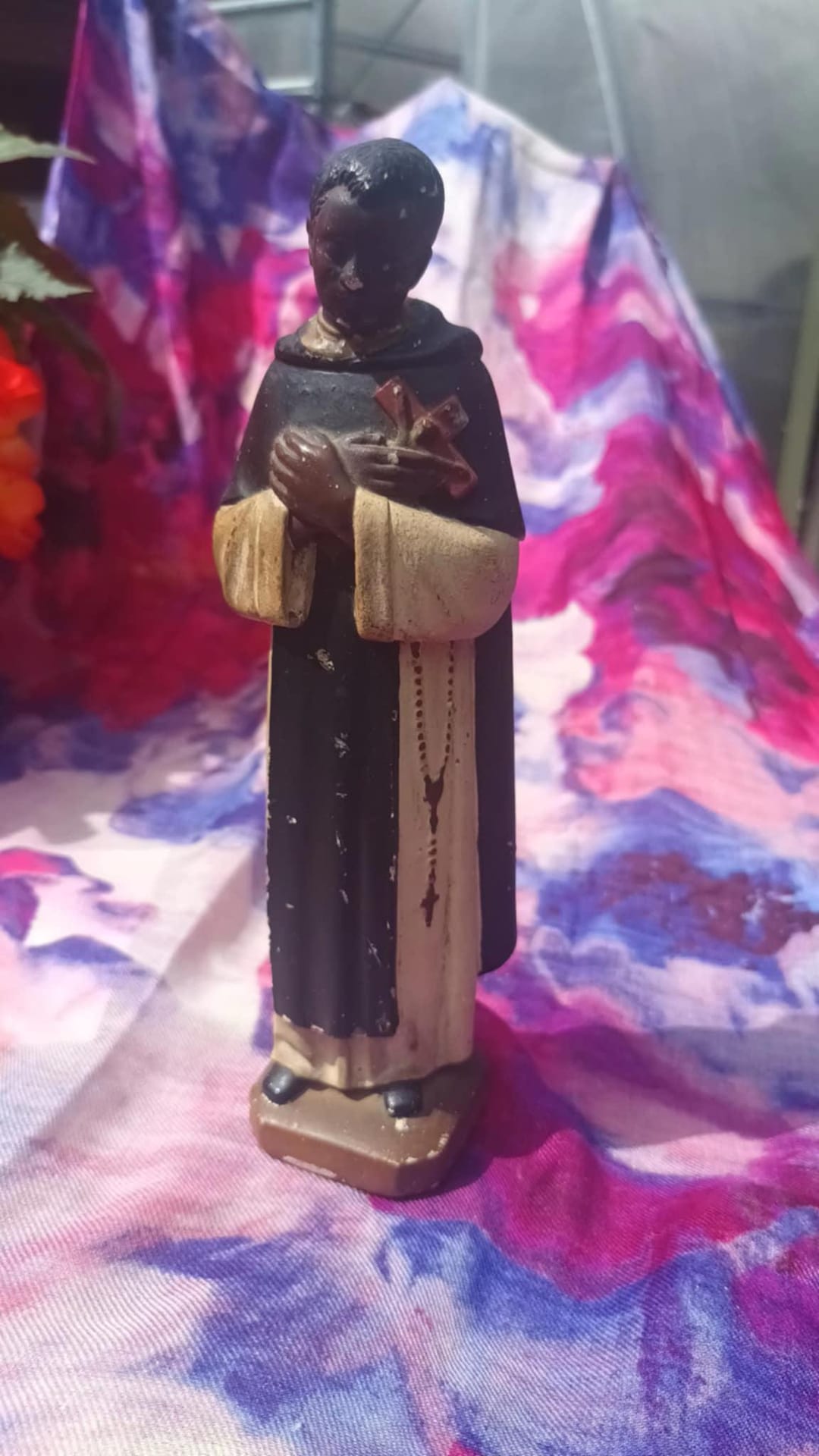 St Martin De Porres Plaster Statue, 1950s, Religious Devotion God ...