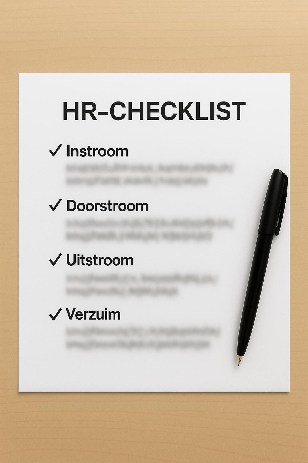 HR Checklist (SME) – HR Document for Employers | Sample Template ...