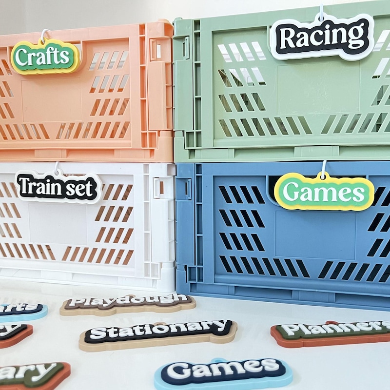 Magnetic Toy Labels - Etsy UK