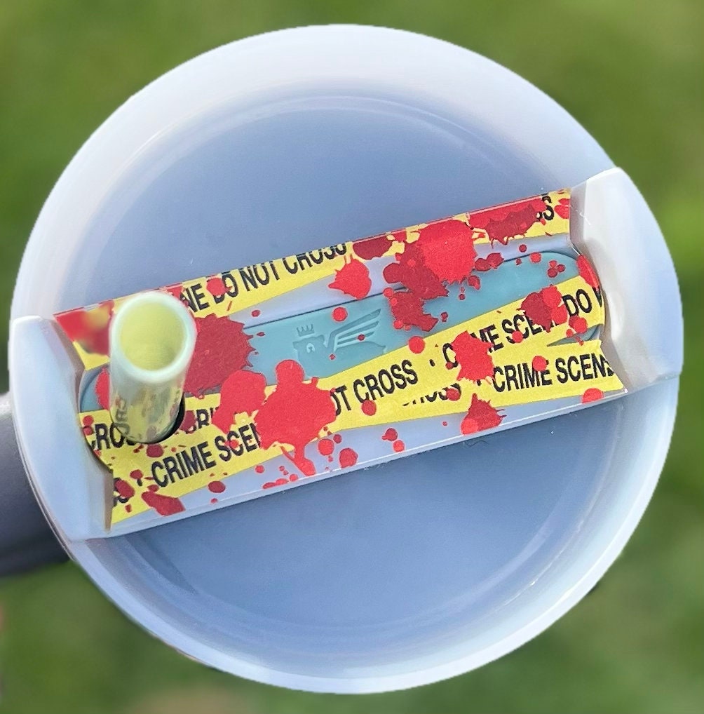 Personalized Crime Scene Tumbler Name Tag for True Crime Lover, Horror ...