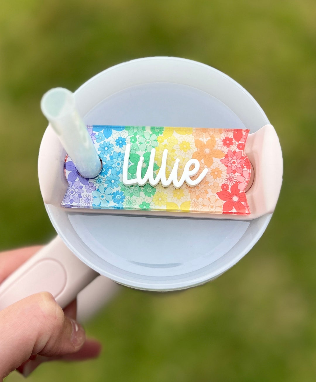 Personalized Pride Stanley Name Topper 20oz 30oz 40oz, Custom LGBT Name ...