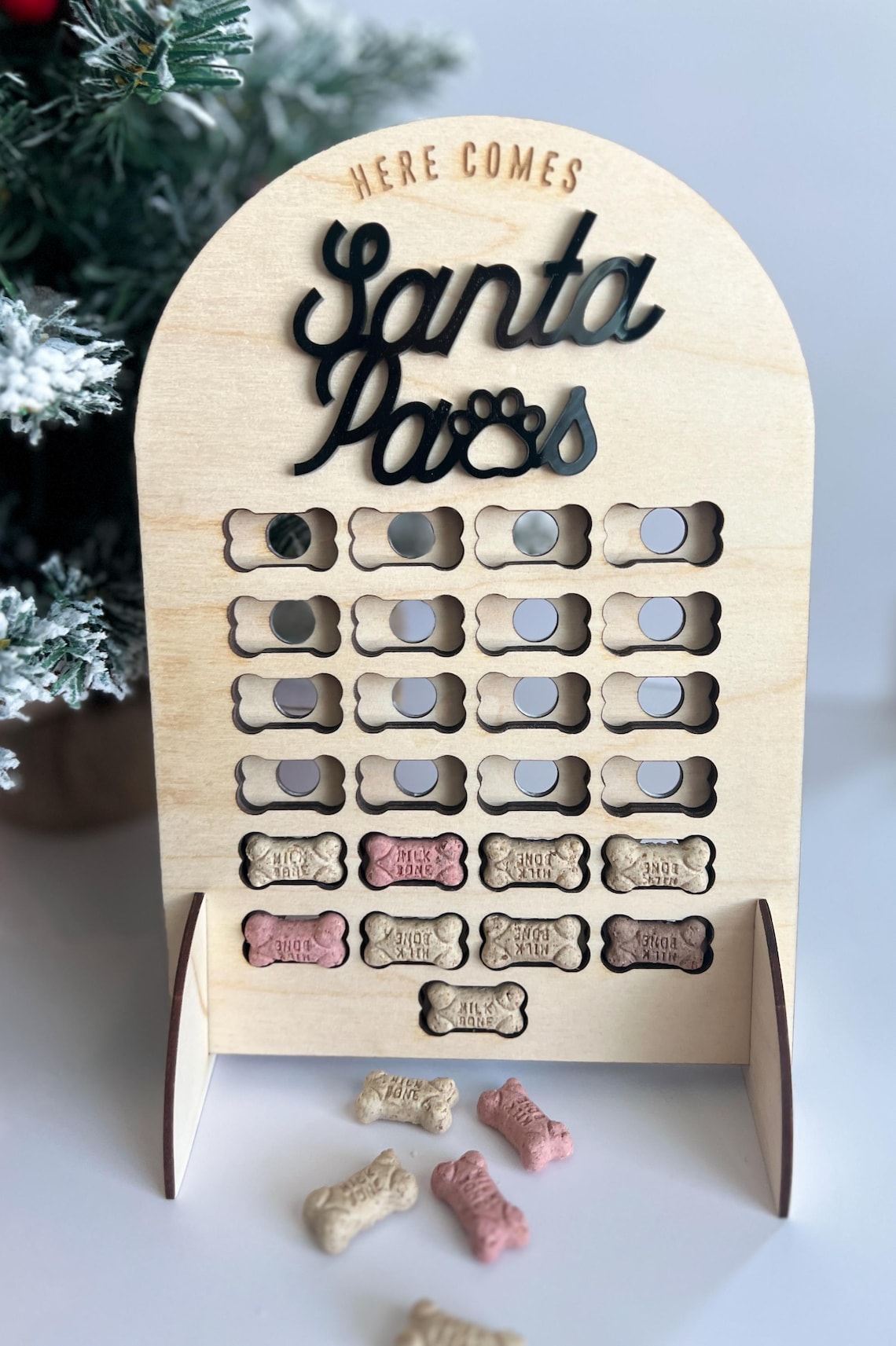 Personalized Dog Advent Calendar, Christmas Countdown, Custom Gift for ...