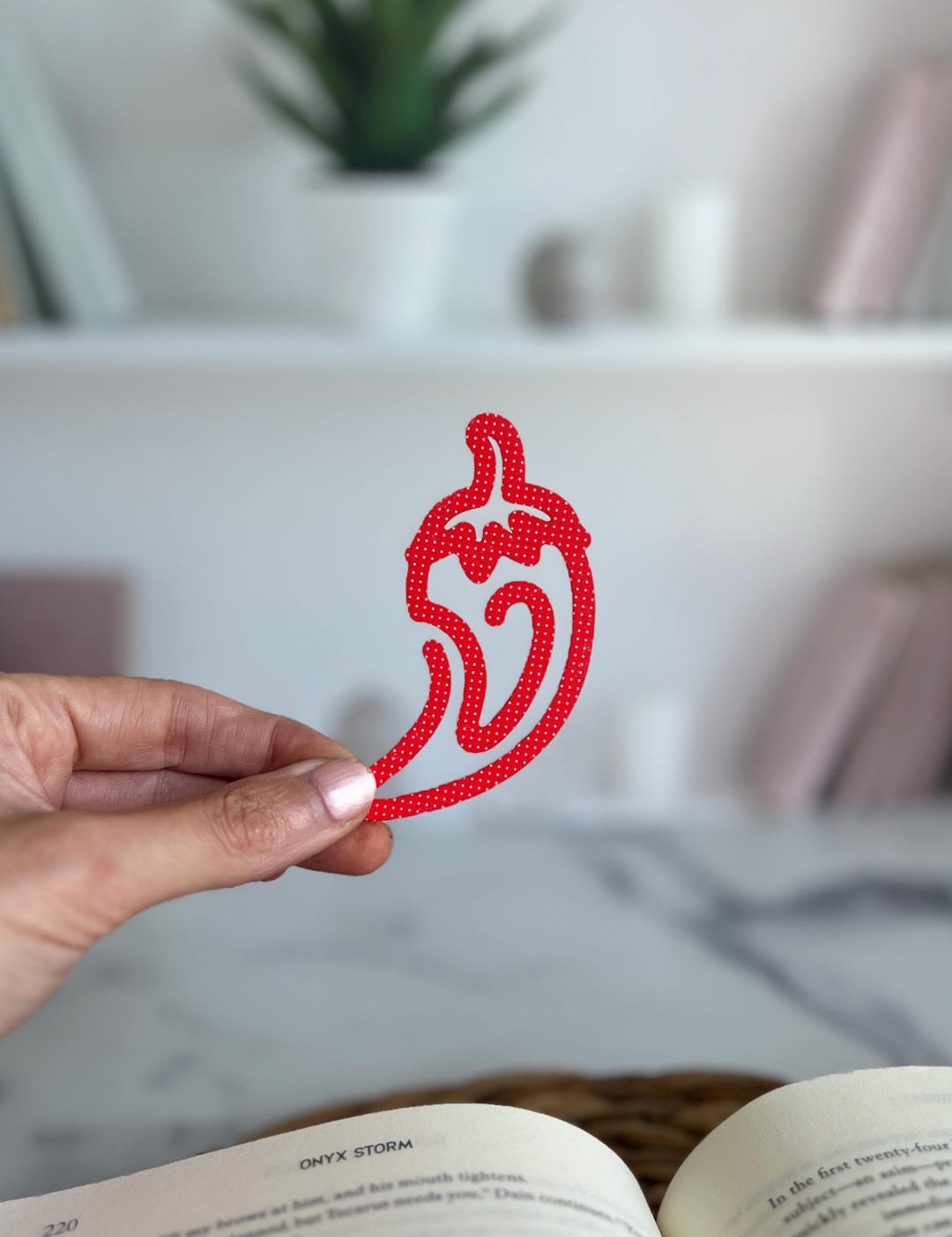 Spicy Bookmark, Chili Pepper, Smut Reader, Book Lover Gift, Book Club ...