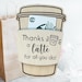 Thanks a Latte Gift Card Holder, Coffee Lover, Teacher Thank You ...