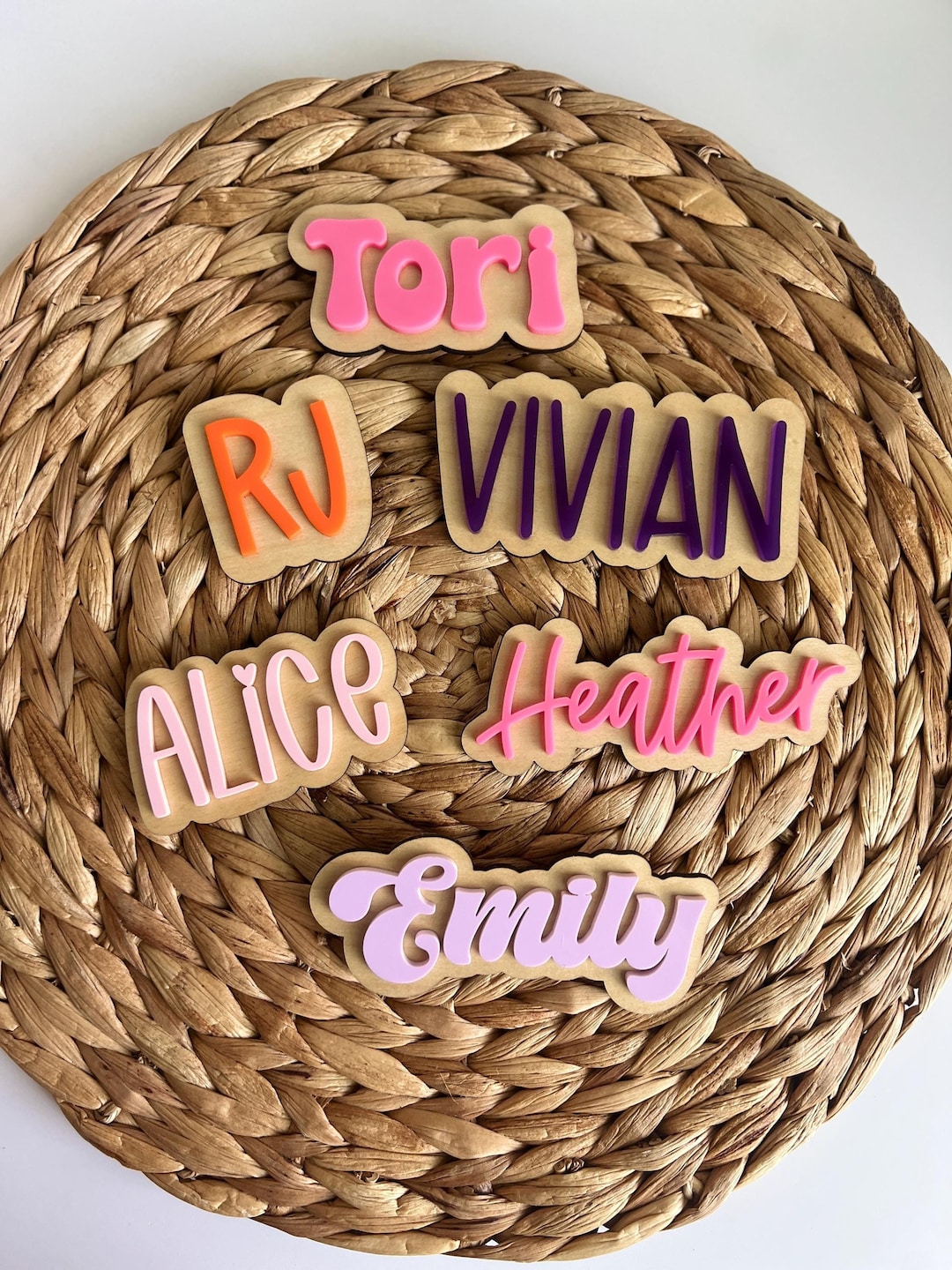 Personalized Name Refrigerator Magnet for Kid Toddler, Custom Fridge ...