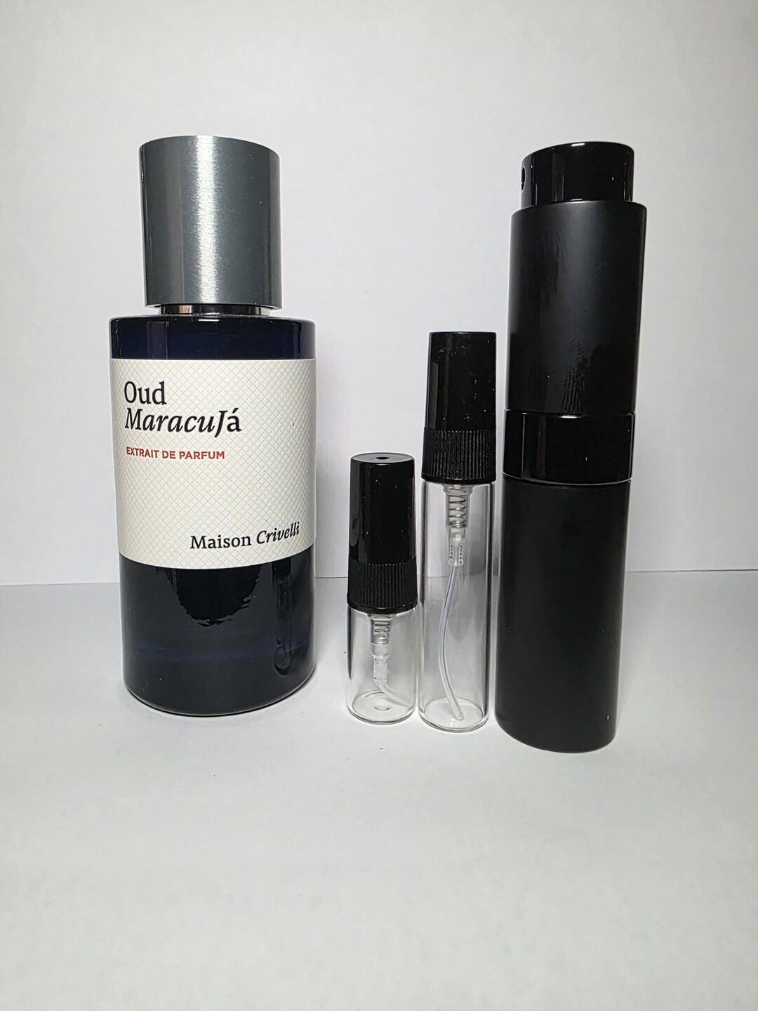 Oud Maracuja Cologne: Tropical Woody Leather Fragrance - Hand-decanted ...