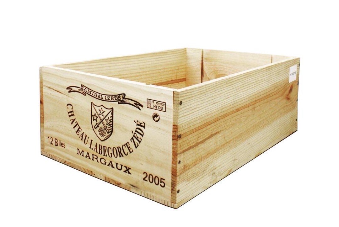 Large 12 Bottle Wine Box - Etsy UK