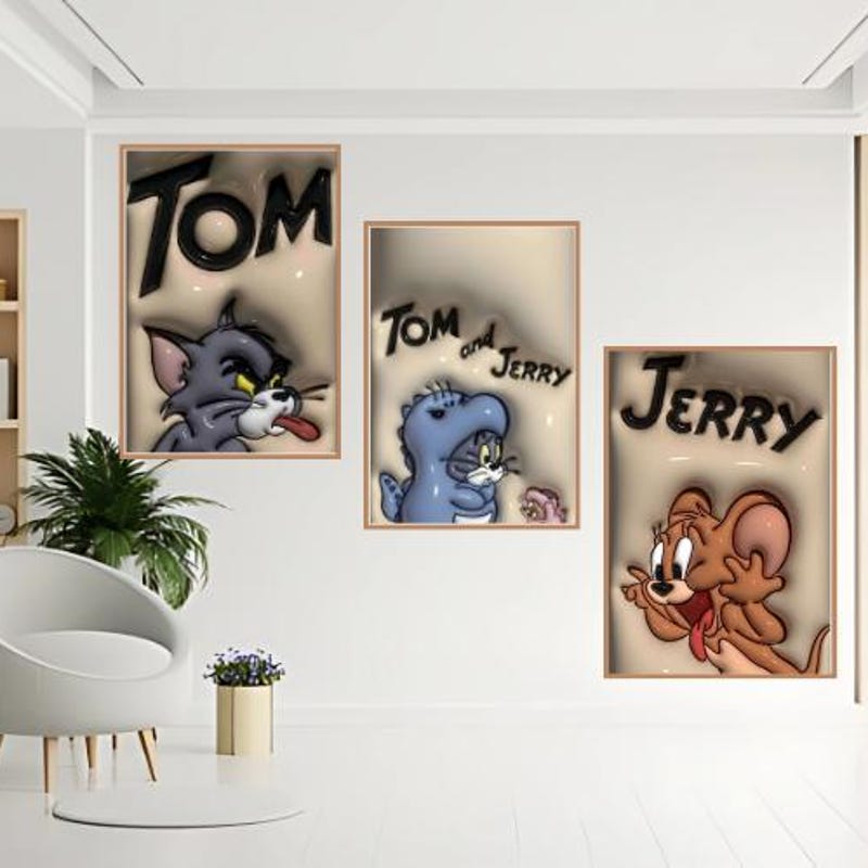 Vintage Tom Jerry Set - Etsy UK