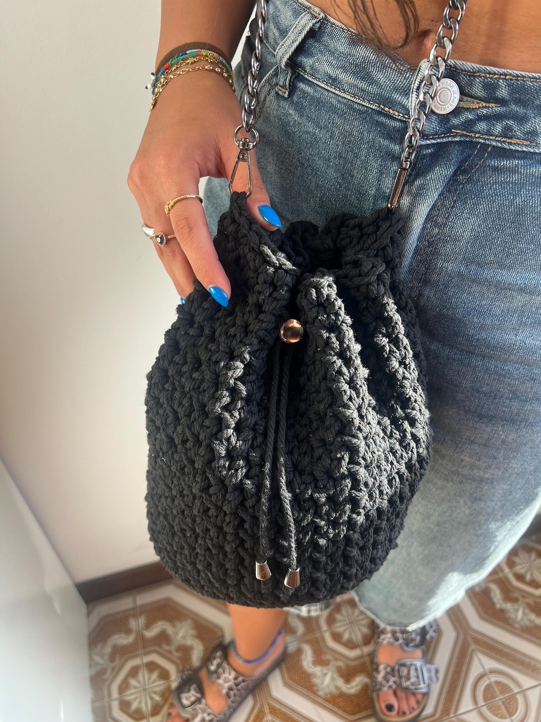 Crochet Pattern for the "pia" Bucket Bag - Etsy