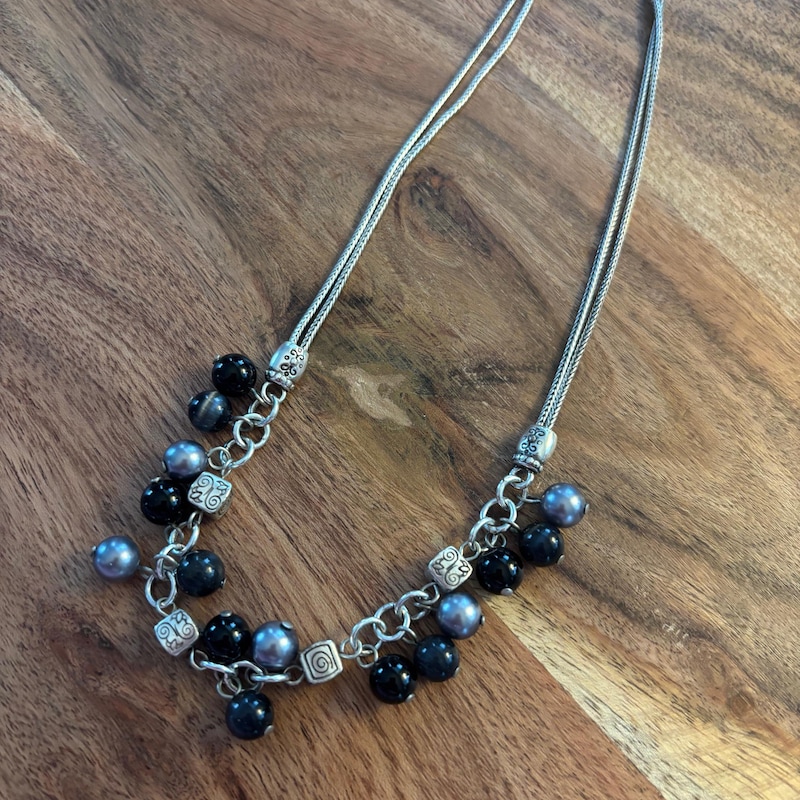 Brighton Black Bead - Etsy