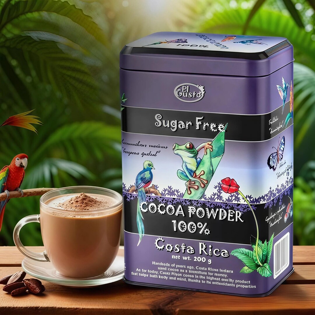 Pure Cacao 100% • Non-alkalized • Pure From Costa Rica • Sugar-free ...