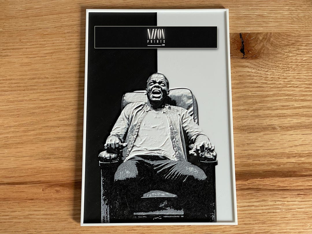 Get Out Inspired 3D Printed Movie Poster Fan Art - Etsy