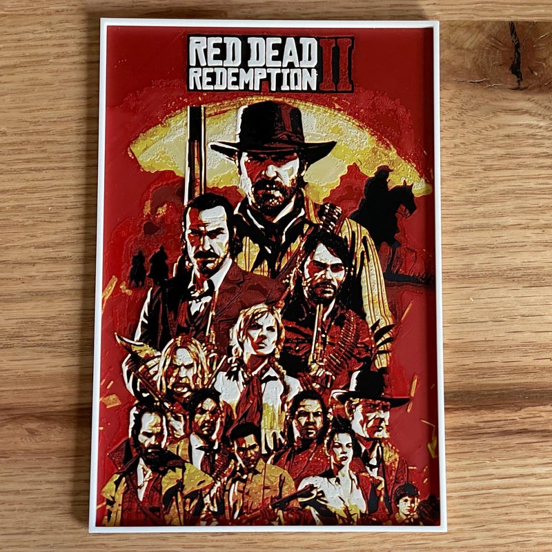 Red Dead Redemption 2 Poster - Etsy