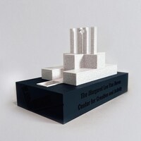 Rudolph Hall, Yale School of Architecture - Miniature Concrete ...