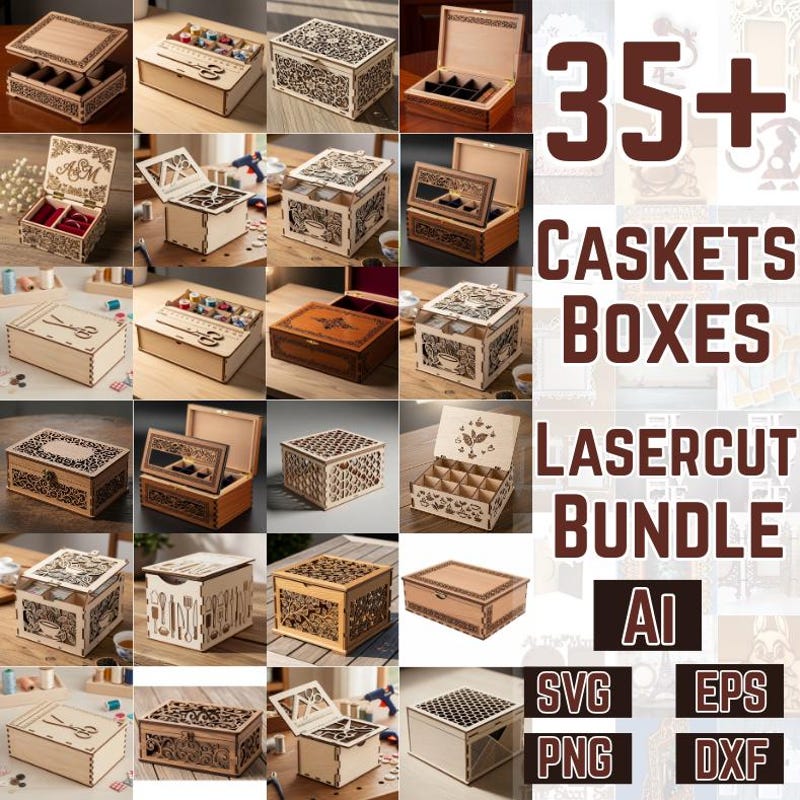 Chest Box Laser Cut File - Etsy