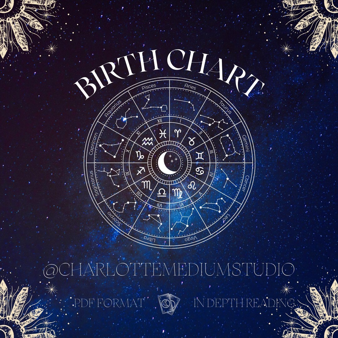 Detailed Astrological Birth Chart Reading, Full Natal Chart Astrology ...