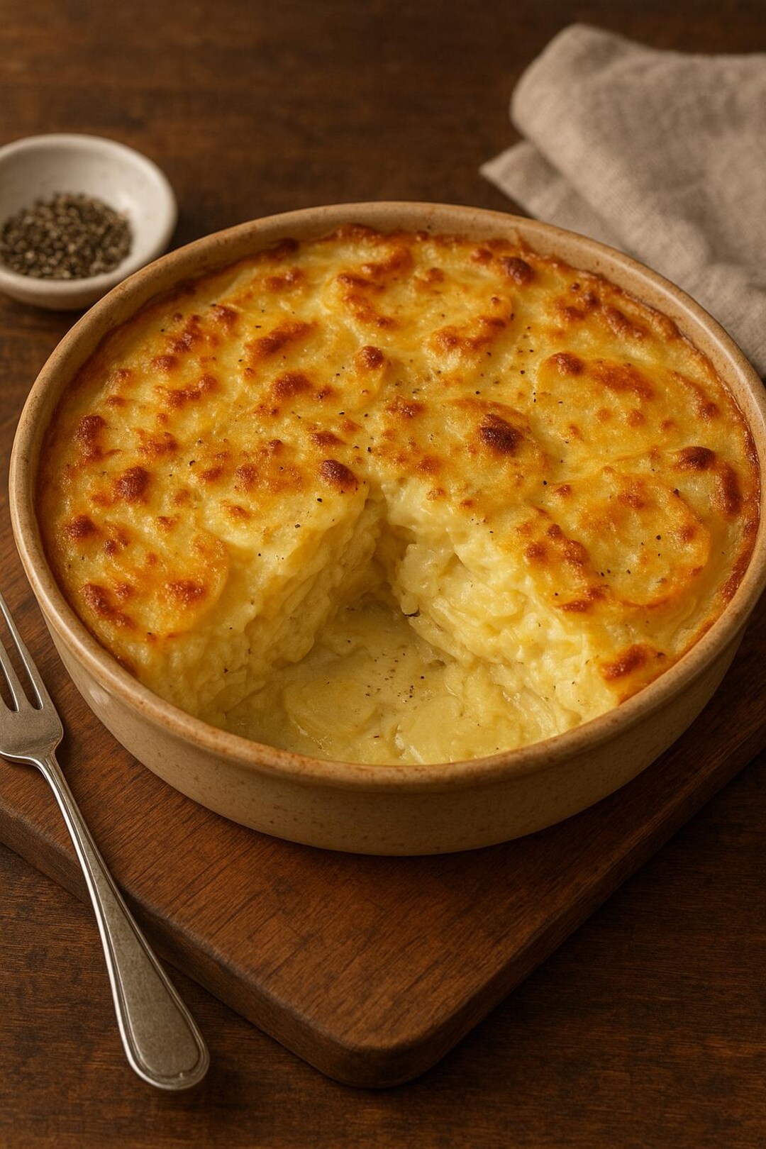 Dauphinois Gratin Recipe Card – Printable Recipe for 1 Person – PDF ...