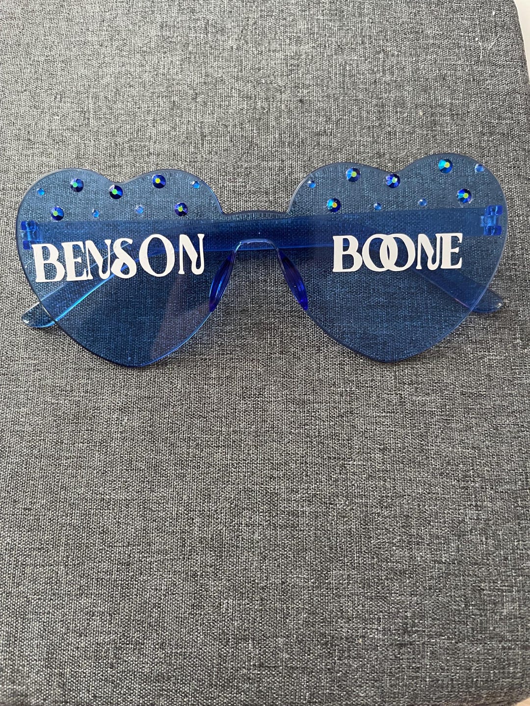 Concert/benson Boone Personalised Glasses - Etsy