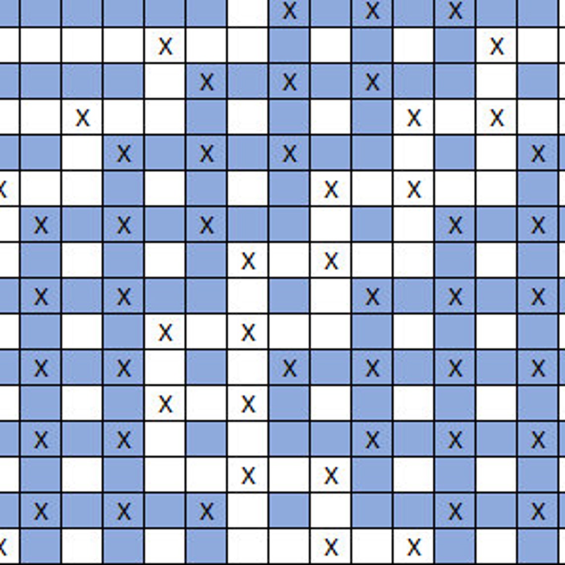 Crochet Pattern Braided Little Squares Scarf or Table Runner - Etsy