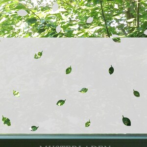 Falling Leaves Window Film Privacy Window Decal Window Decor | Etsy