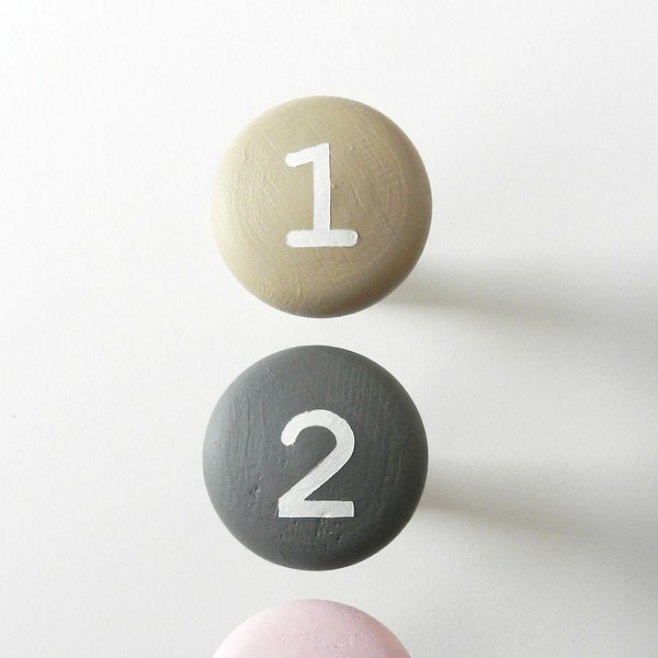 Number Knobs - Etsy