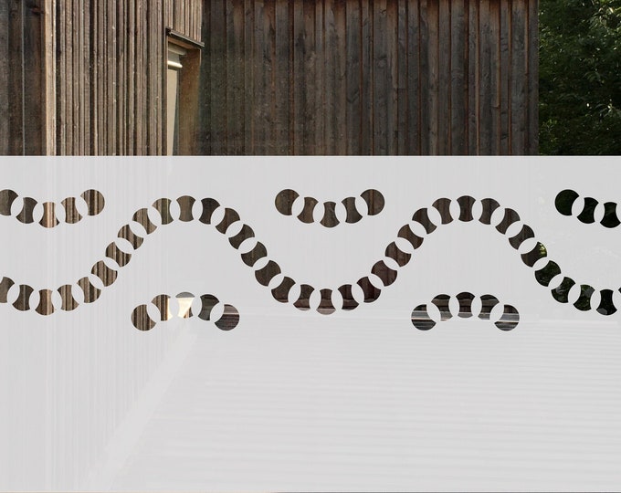 Wall Decals Privacy Films self-adhesive and knobs by MUSTERLADEN