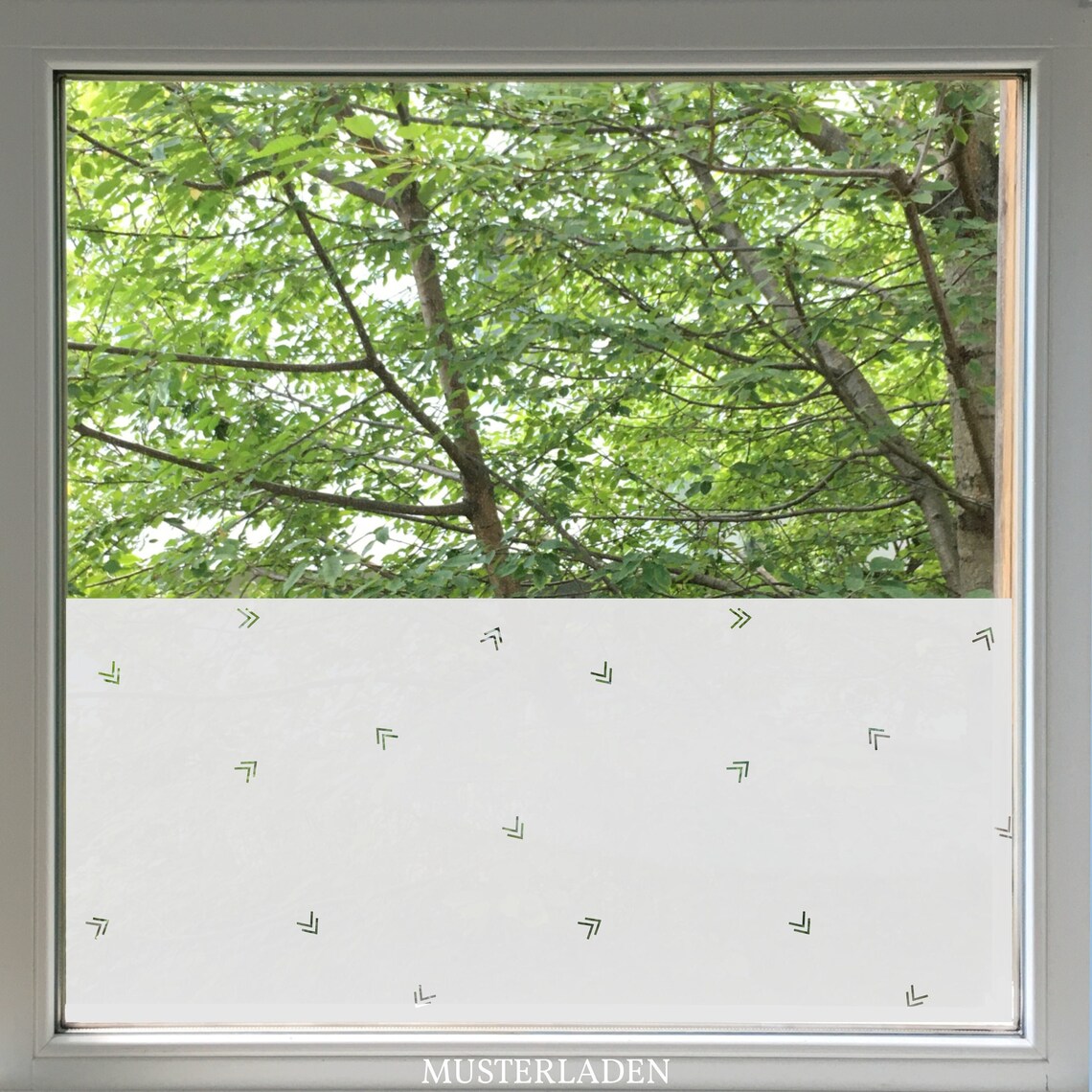 Window Film Modern Glass Film Design Frosted Window Film - Etsy