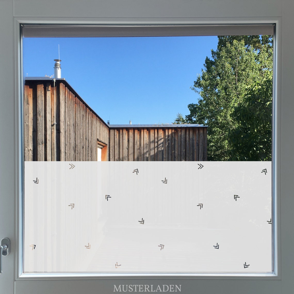 Window Film Modern Glass Film Design Frosted Window Film - Etsy