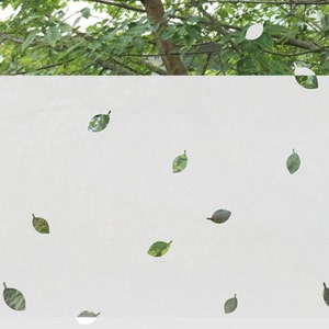 Falling Leaves Window Film Privacy Window Decal Window Decor Decorative ...