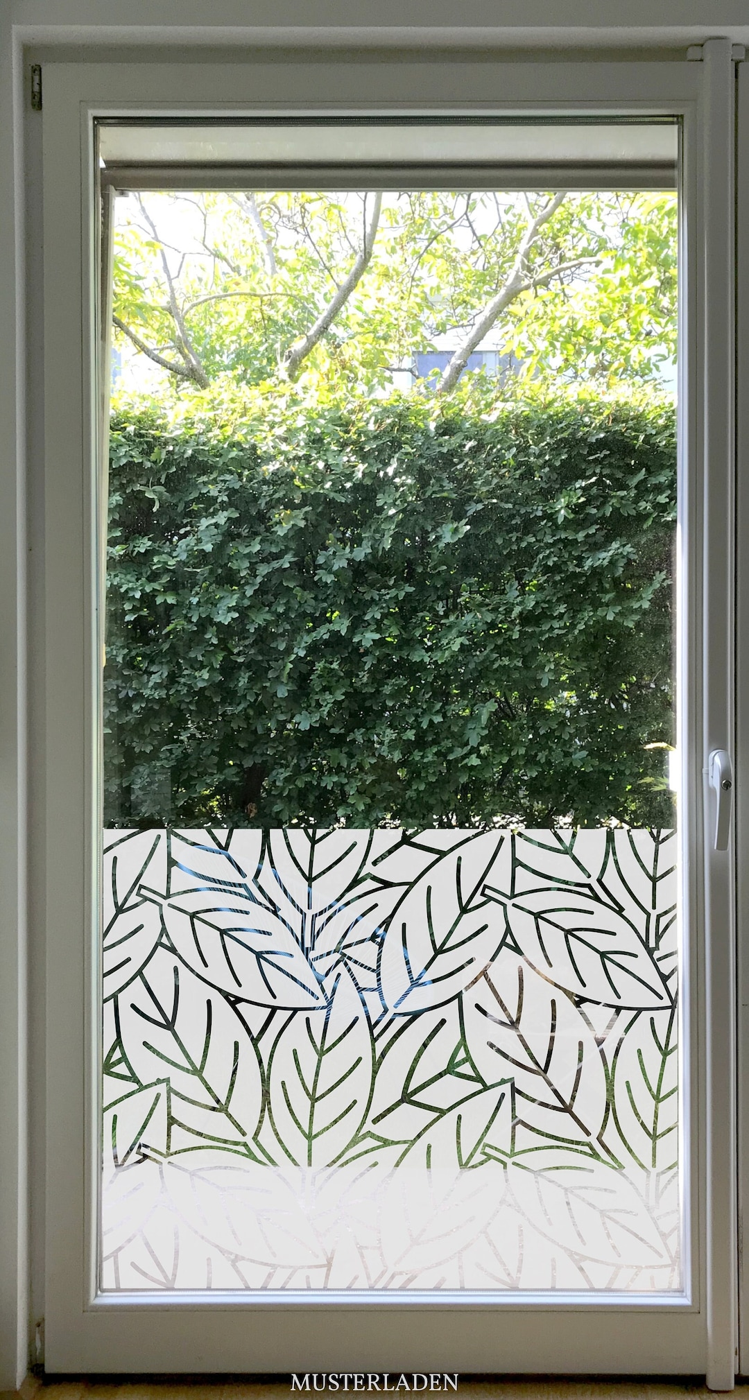 Leaves Window Film for Glass Doors and Windows, Various Heights - Etsy