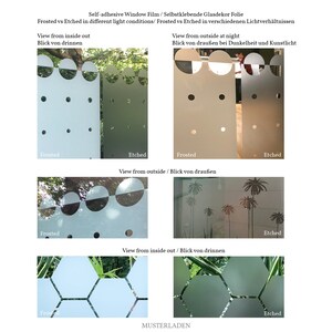 Geometric Pattern Window Film for Privacy Frosted Privacy - Etsy