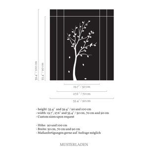 Window Film Tree, Self-adhesive Film for Privacy on Windows and Glass ...