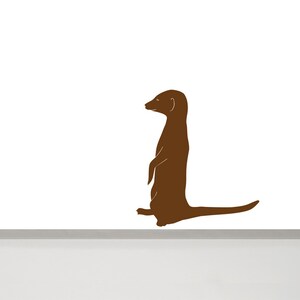 Meerkat Wall Decal - Etsy