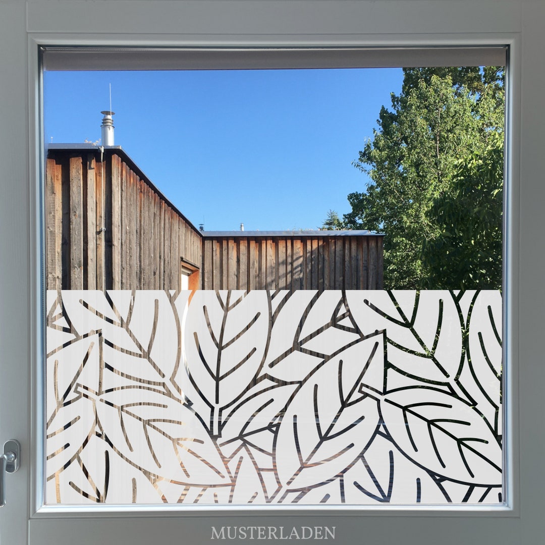Leaves Window Film for Glass Doors and Windows Various - Etsy