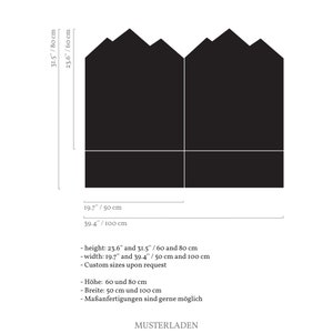 Mountain Window Film for Glass Privacy, 23.6 and 31.5 Inches, 60 and 80 ...