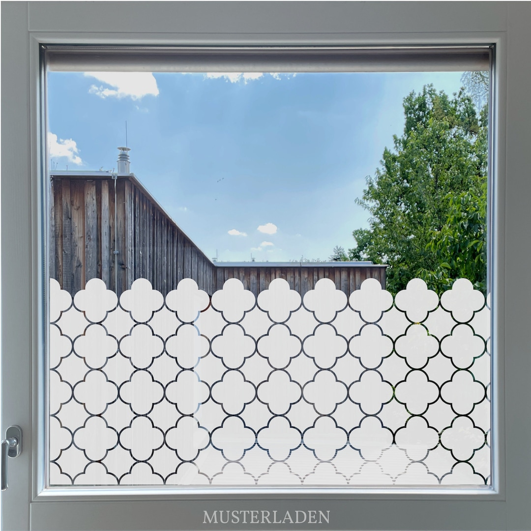 Quatrefoil Window Privacy Film Quatrefoil Window Decor - Etsy UK