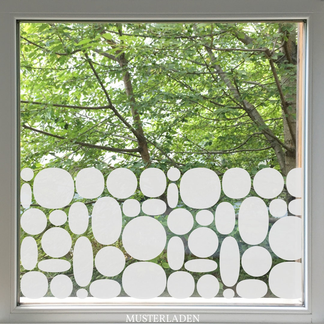 Window Film for Privacy With Geometric Shapes Frosted or - Etsy