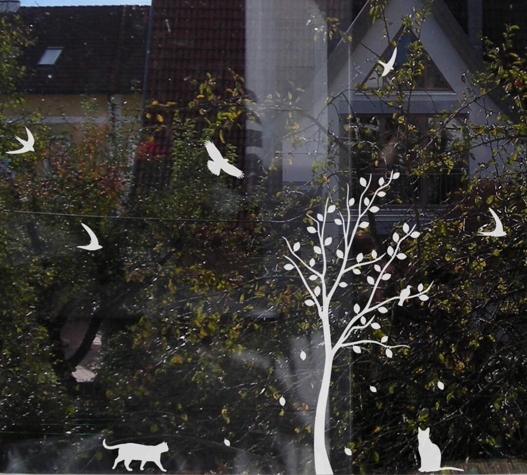 Landscape Window Decal Children Etched Glass Window - Etsy