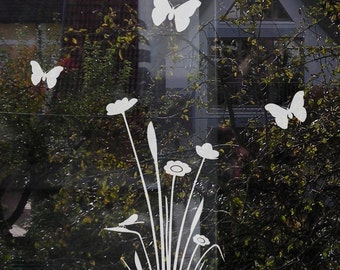 Safety Window Stickers, Etched Glass Effect Stickers, Frosted Safety ...