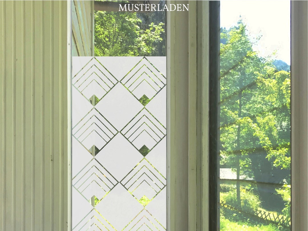 Side Light Window Film Privacy Decorative for Glass, Etched or Frosted ...