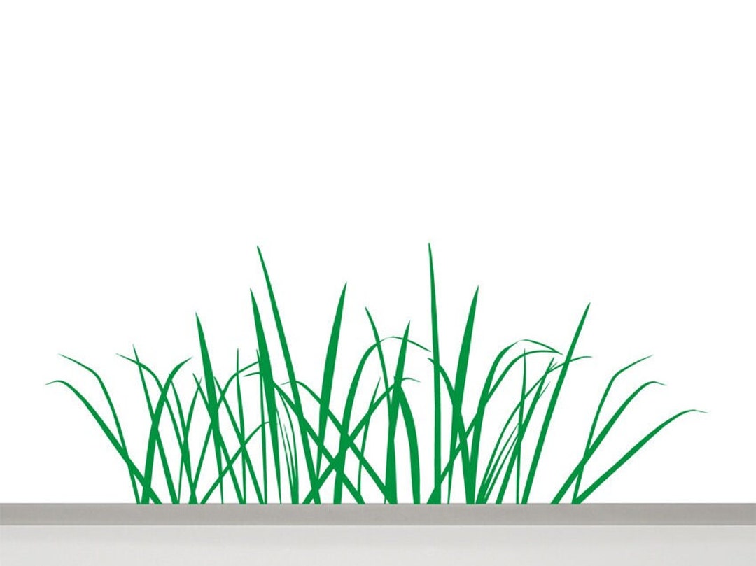 Grass Wall Decal, Nursery Wall Decor - Etsy