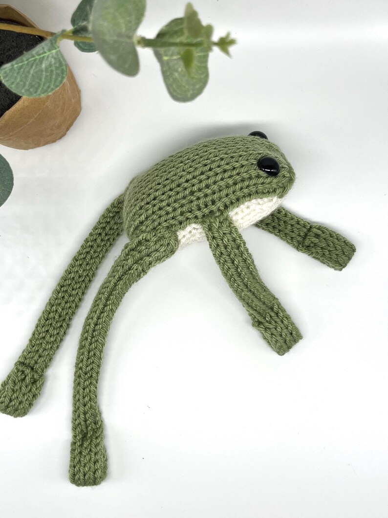 Frog - Knitting Machine Pattern Sentro Addi Express PDF - Etsy