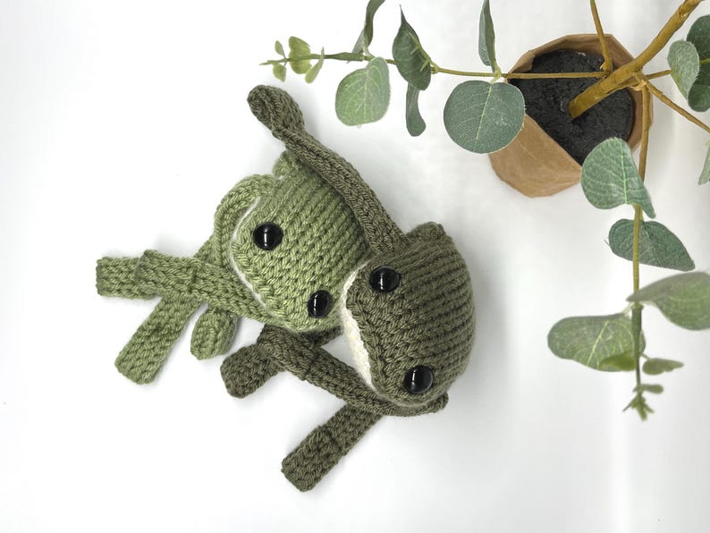 Frog - Knitting Machine Pattern Sentro Addi Express PDF - Etsy