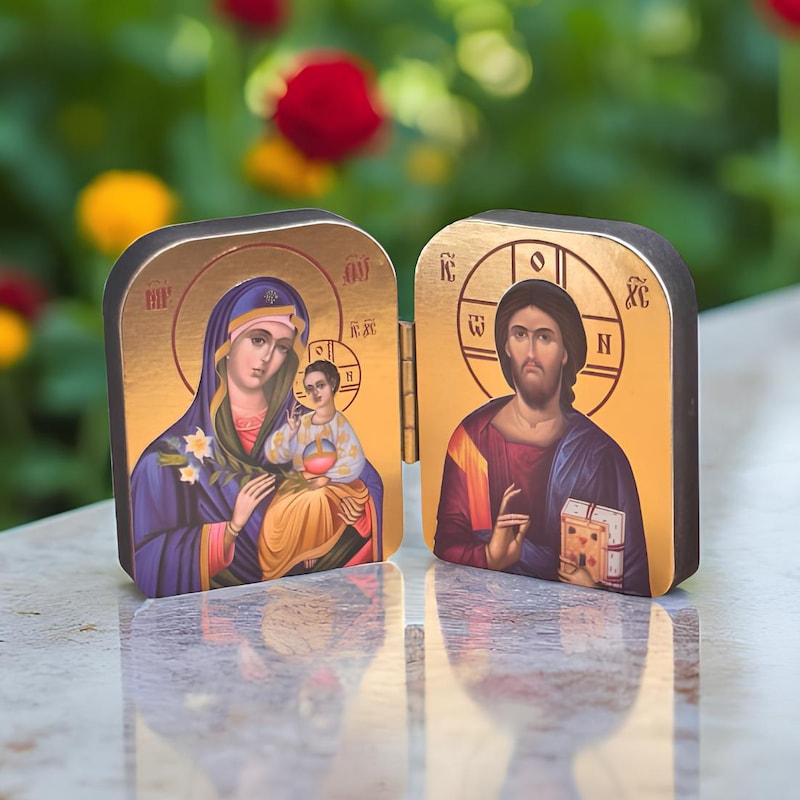 Orthodox Travel Cross - Etsy UK