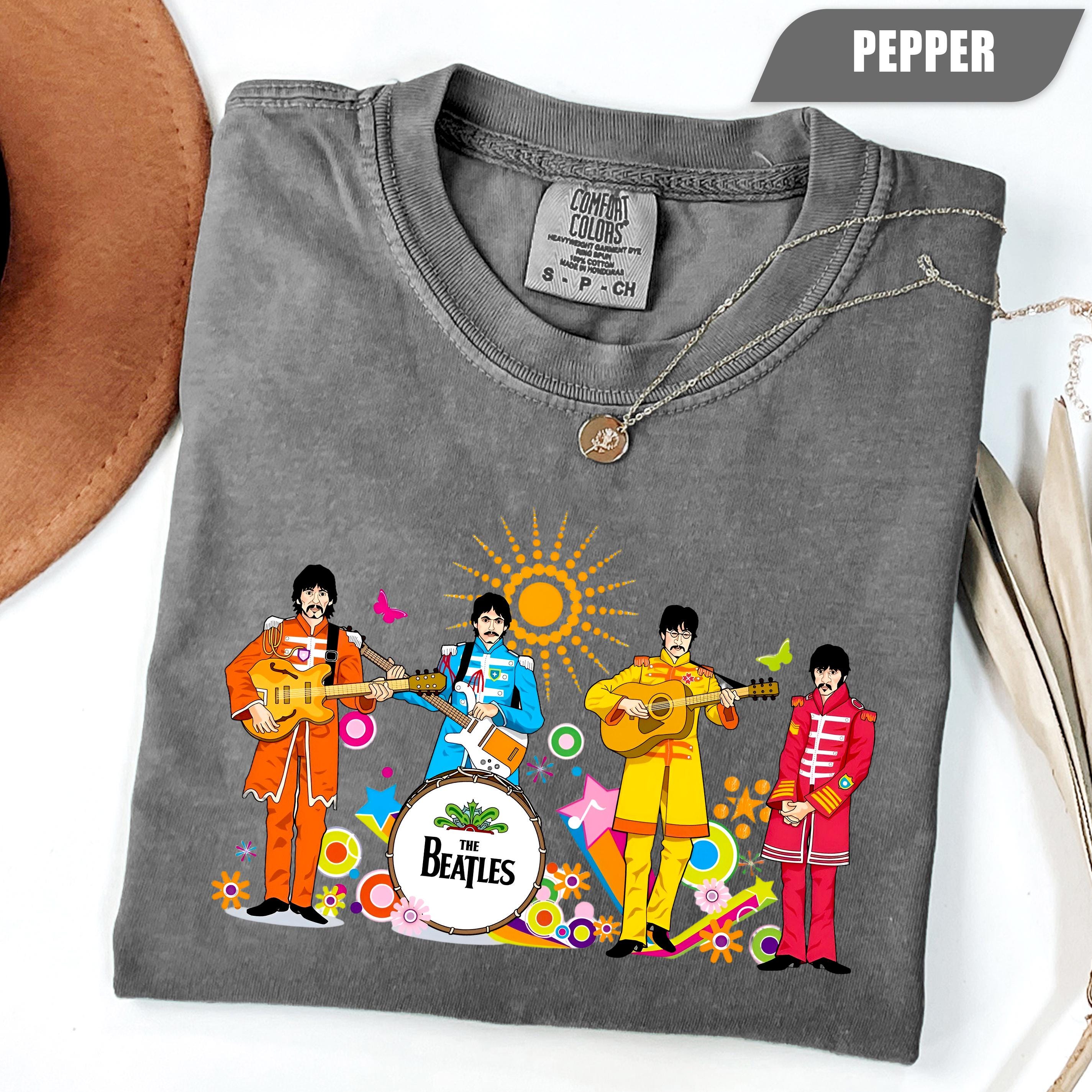 The Beatles Summer Shirt, 90s Vintage Beatles Shirt, the Beatles Fan T ...