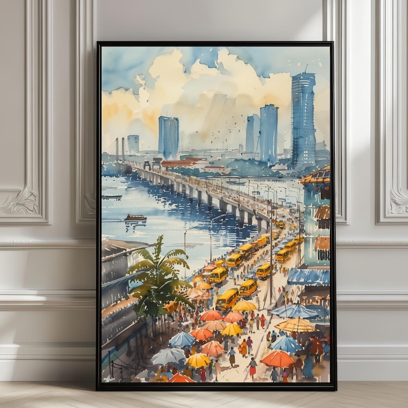 Nigerian Scenic Art - Etsy