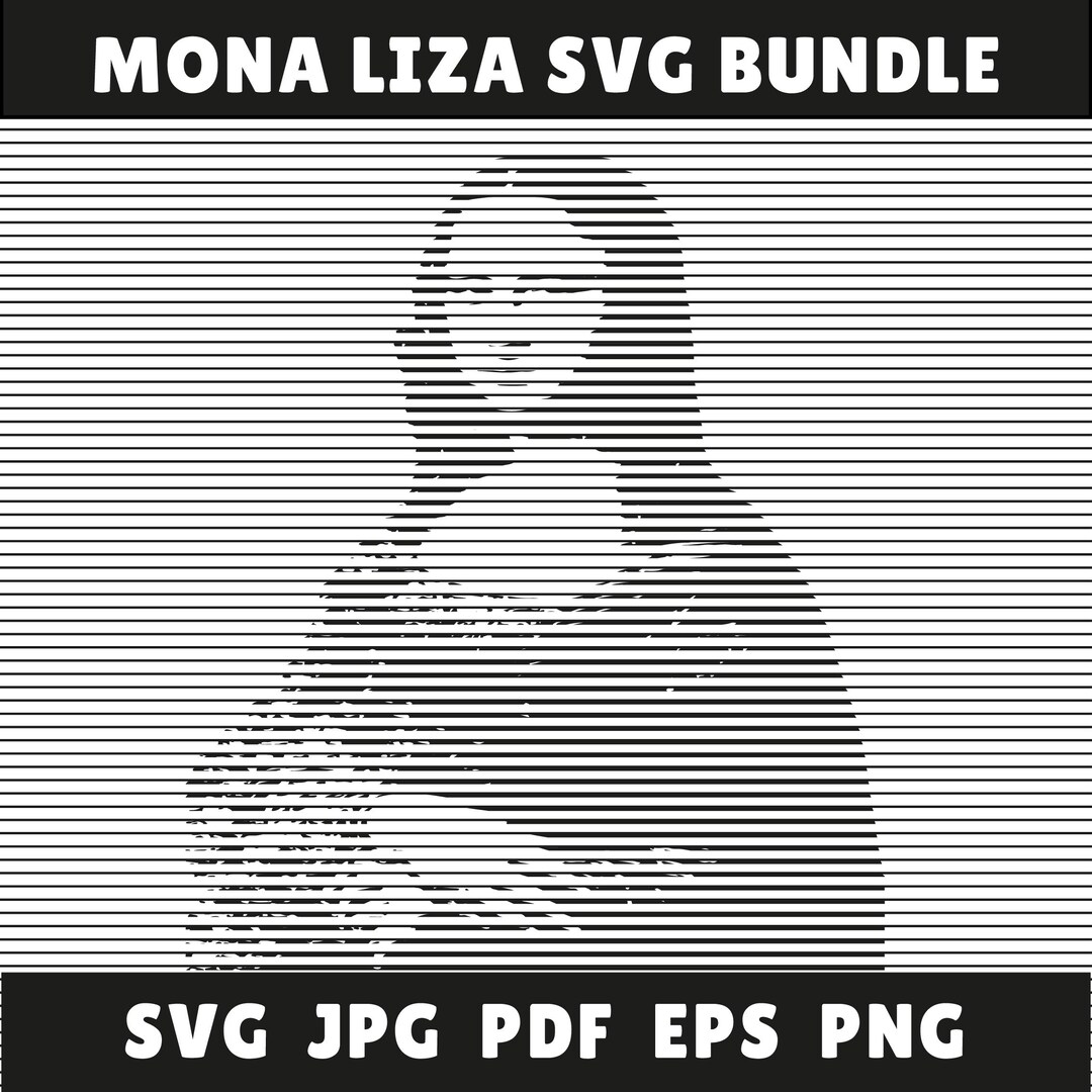 Mona Lisa Reproduction SVG – Louvre Mona Lisa, Paris France Art ...
